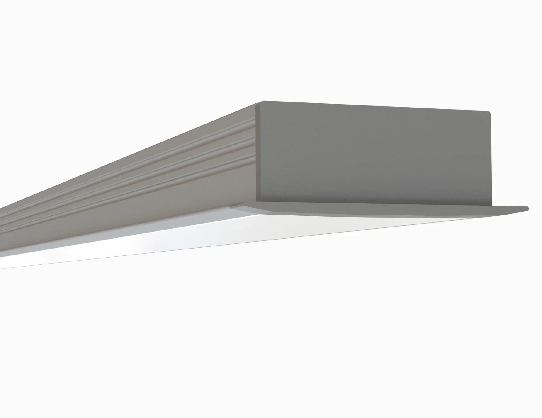 LED Channel - 1932ASL - Recessed, 8 ft - Silver - Note: Shipping is no ...