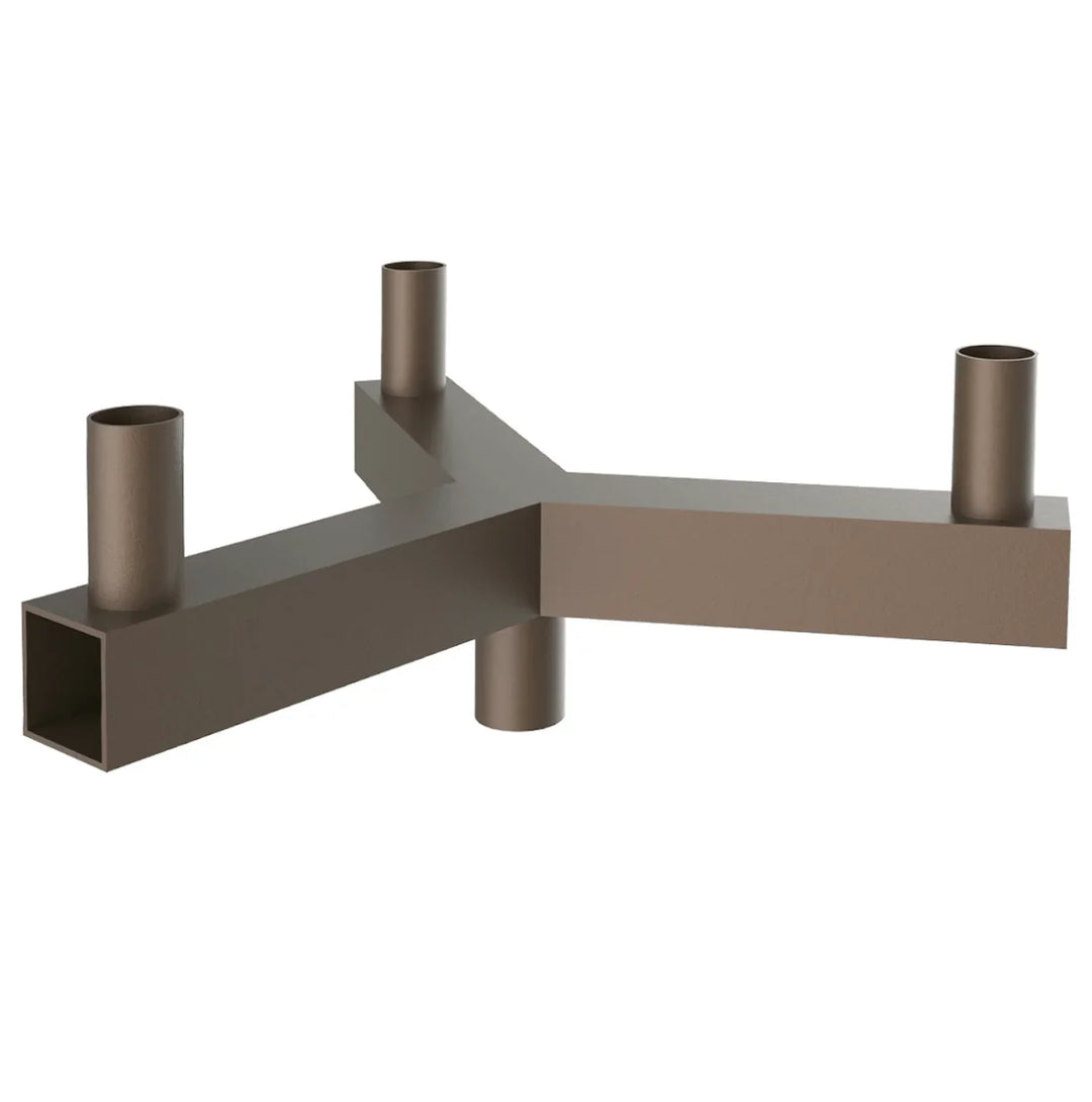 Tenon: Square Bullhorn 3-Head Y-Adapter - Bronze – SmartLED Supply