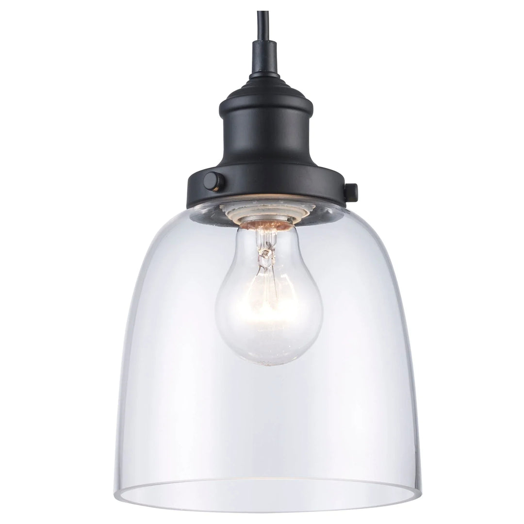 Jenny Glass Shade Single Edison Bulb - Black – SmartLED Supply